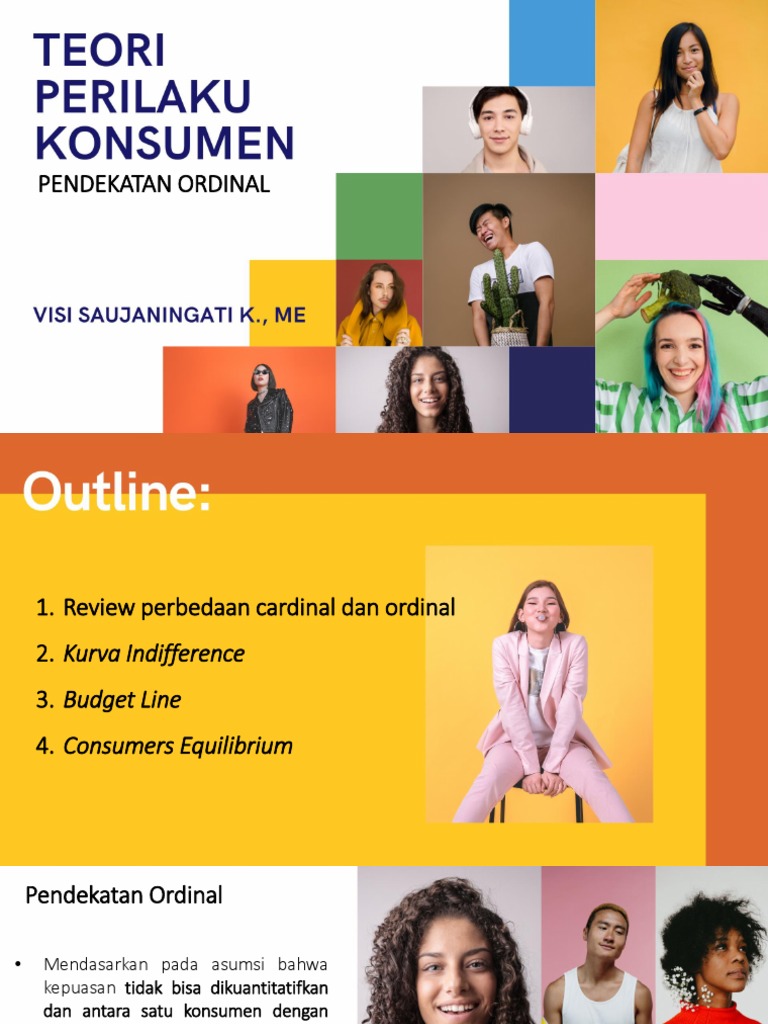 Teori Perilaku Konsumen Ordinal | PDF