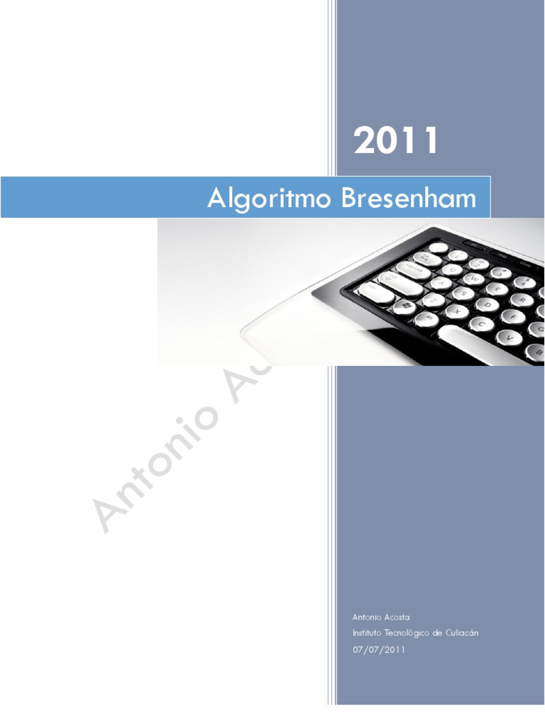 Algoritmo Bresenham | PDF | Algoritmos | C