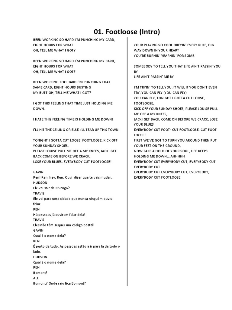 Footloose | PDF