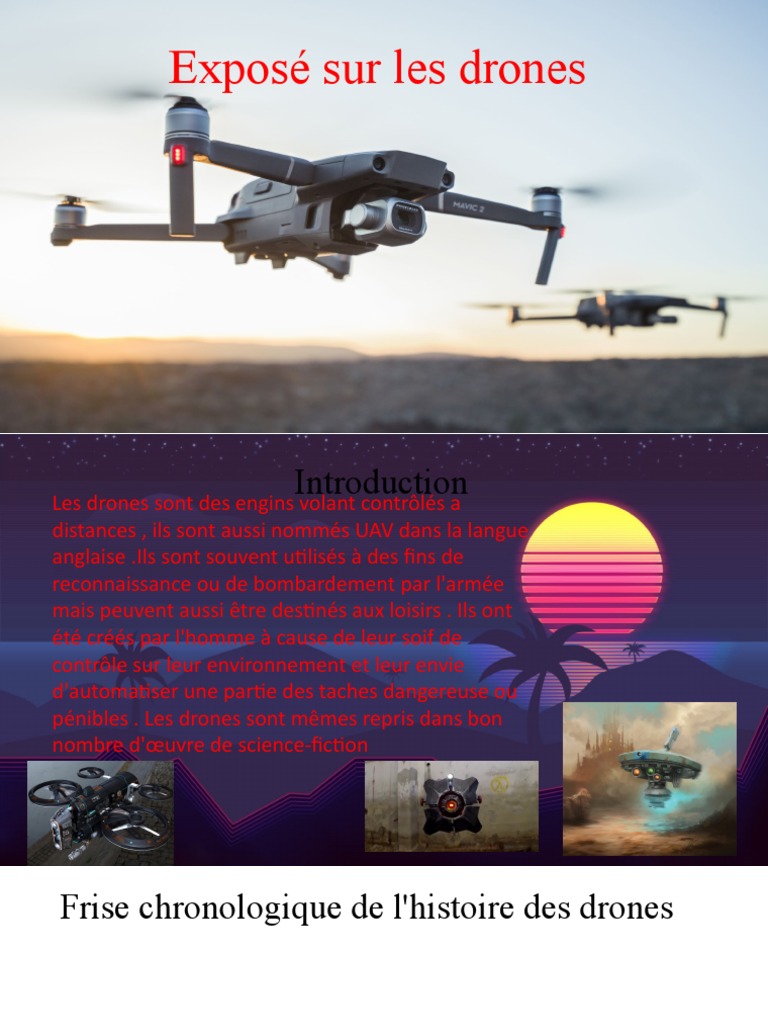 Exposé Drone (Le Vré) | PDF