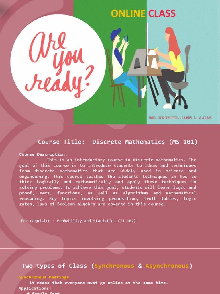 Lesson 1 Introduction To Discrete Math | PDF | Discrete Mathematics ...