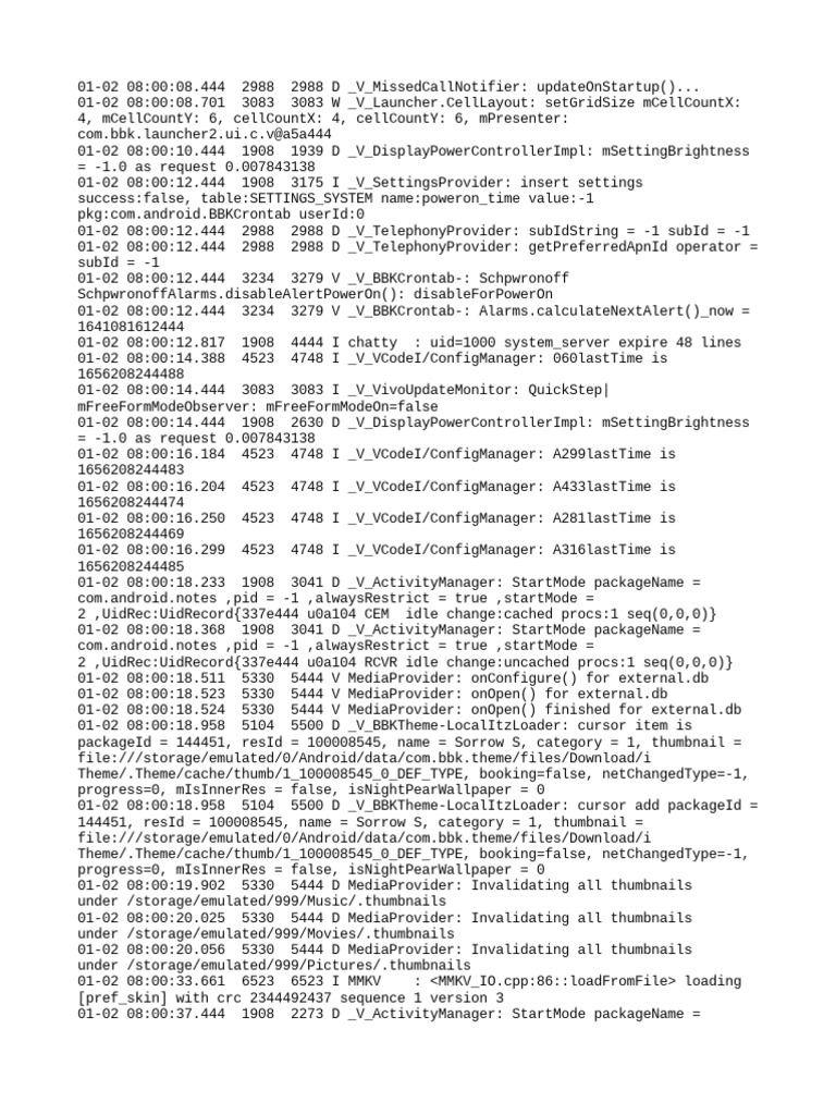 Log | PDF | Computer Science | Software Development