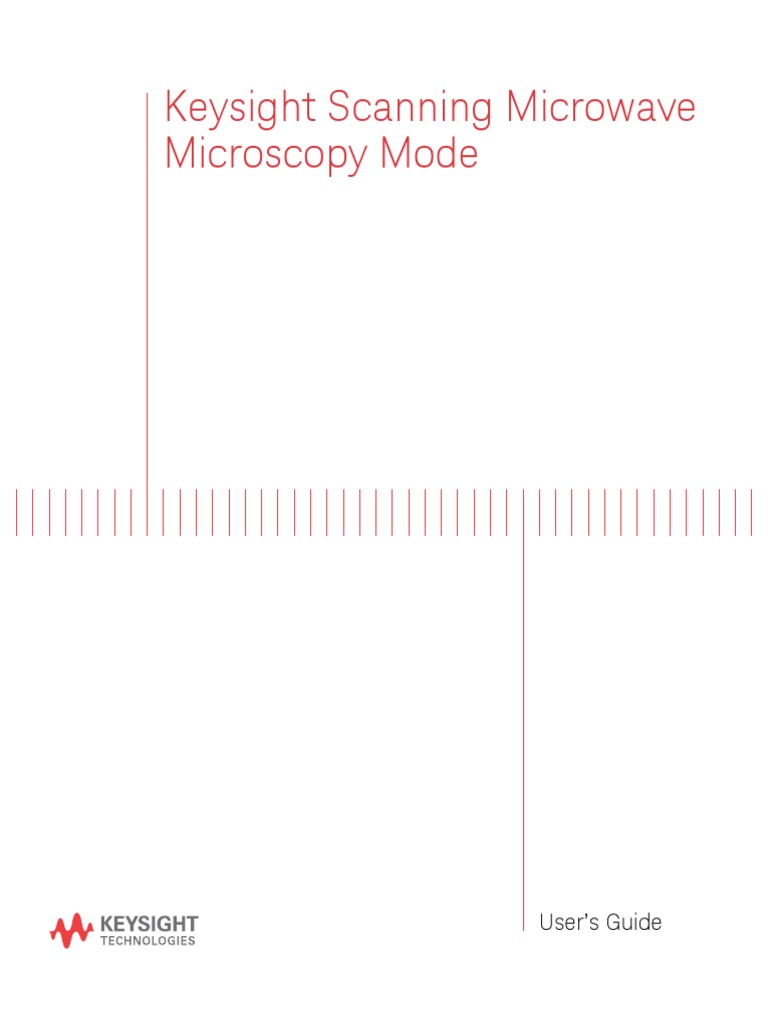 9500 Scanning Microwave Microscopy Mode Users Manual Pdf Atomic Force Microscopy Microscopy