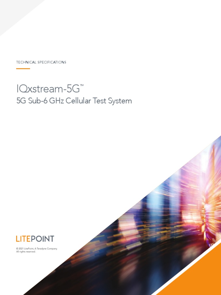 IQxstream 5G TechSpecs 092221 Web | PDF | Duplex (Telecommunications ...