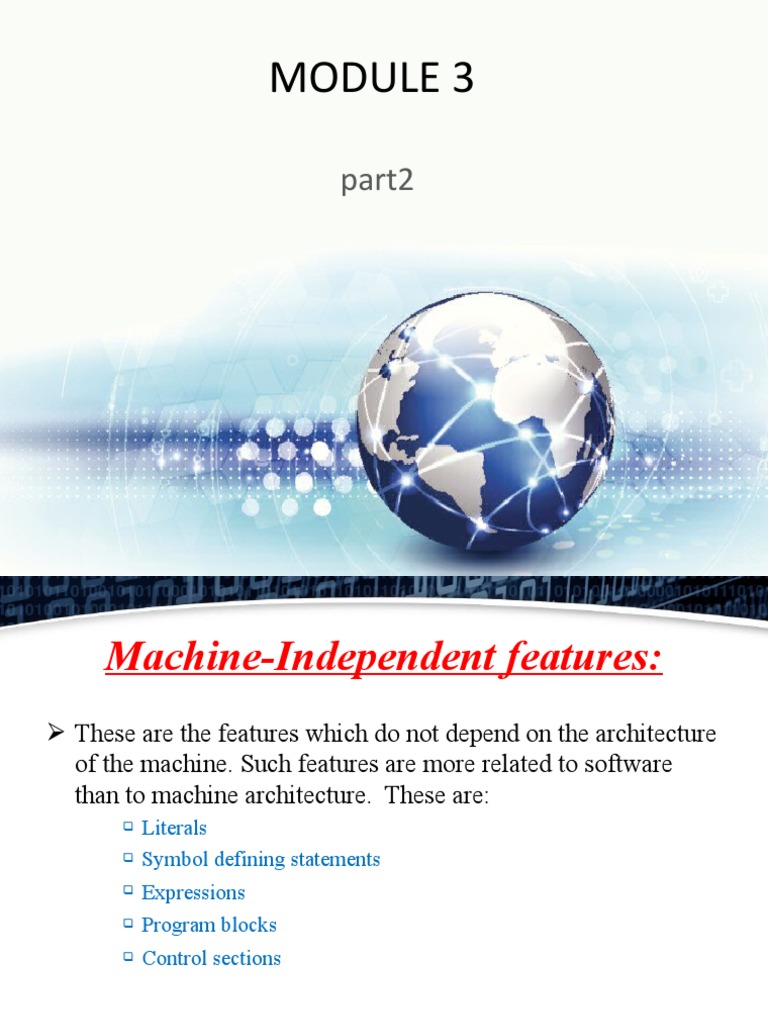 Module 3(Part2) | PDF | Assembly Language | Computer Program