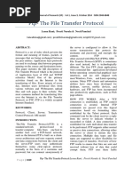 Acn Microproject | PDF | File Transfer Protocol | Areas Of Computer Science