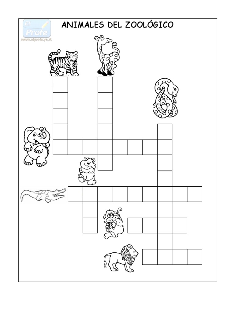 Español - Proyecto Zoológico | PDF