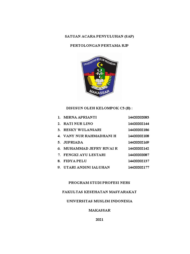 Sap RJP Kelas C3 (B) | PDF