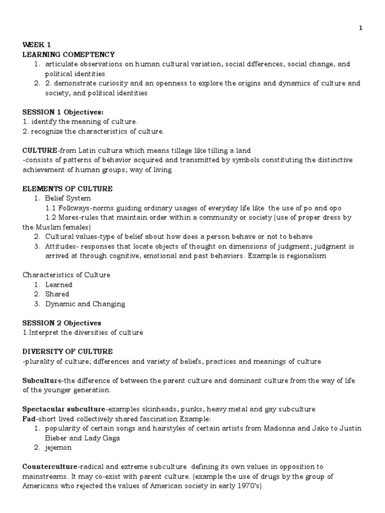 UCSP | PDF | Socialization | Deviance (Sociology)