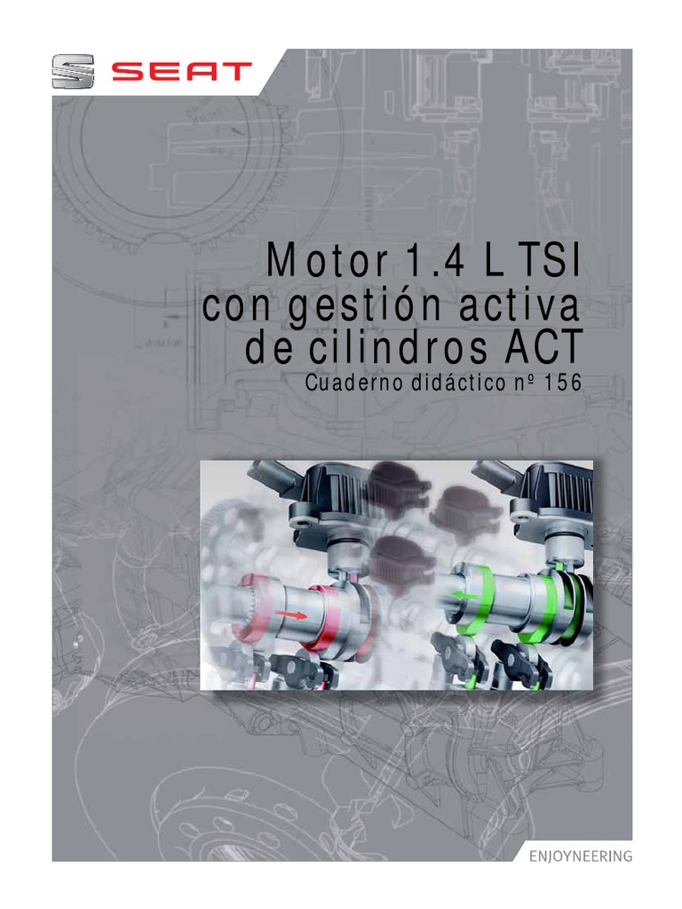 SSP 156 Motor 1 4 L TSI Con Gestión Activa de Cilindros ACT | PDF ...