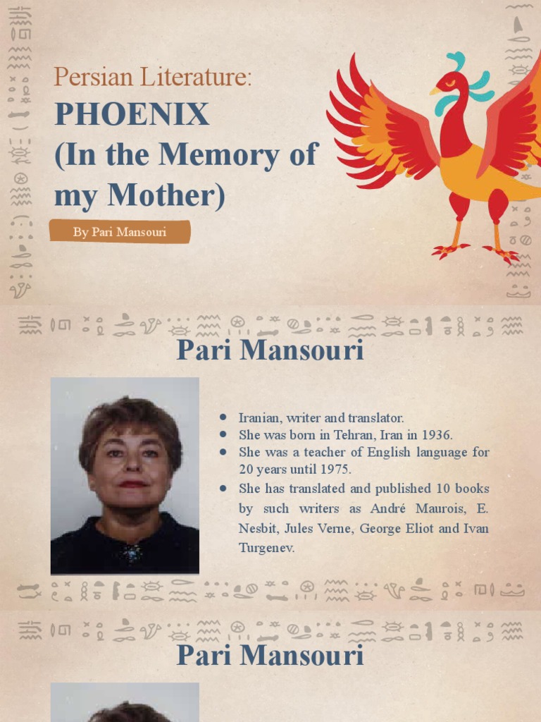 Phoenix (In The Memory of My Mother | PDF