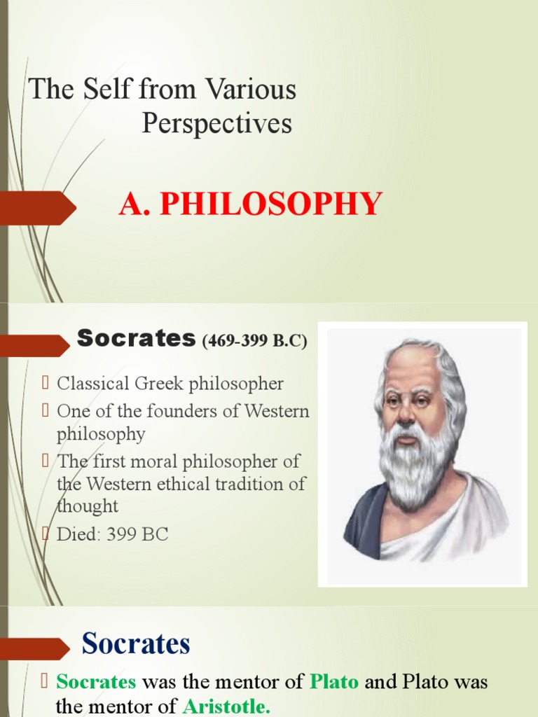 1 Self Views Socrates Plato To Freud Pdf Id Socrates