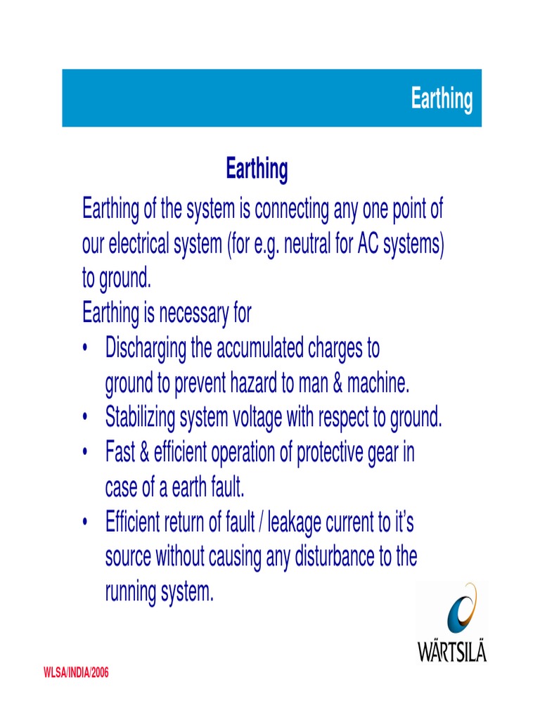 Microsoft PowerPoint Earthing | PDF | Metrology | Electricity