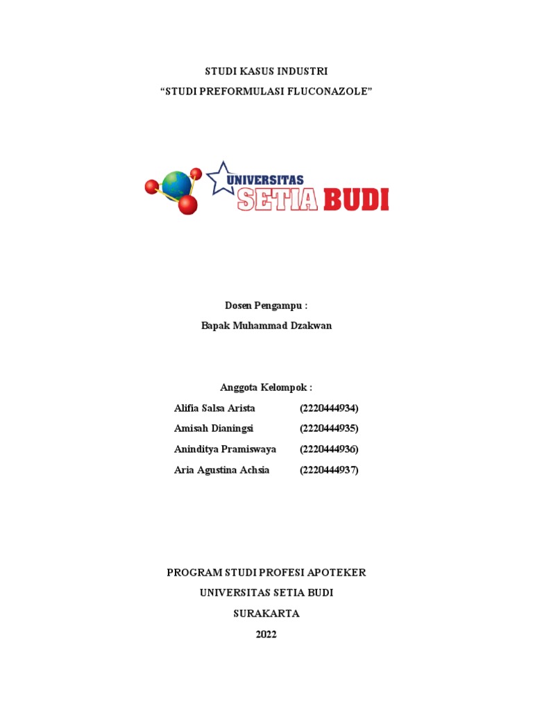 Studi Karakterisasi Polimorf dan Solvat Flukonazol | PDF