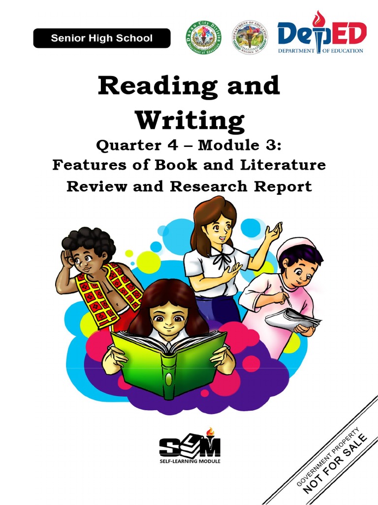 SHS - RWS Q4 Module 3 Features of Book and Literature Review and ...