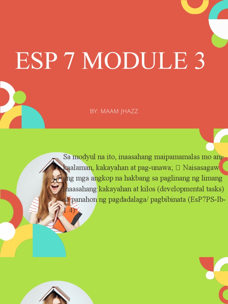 Esp Module 3 Quarter 1 | PDF