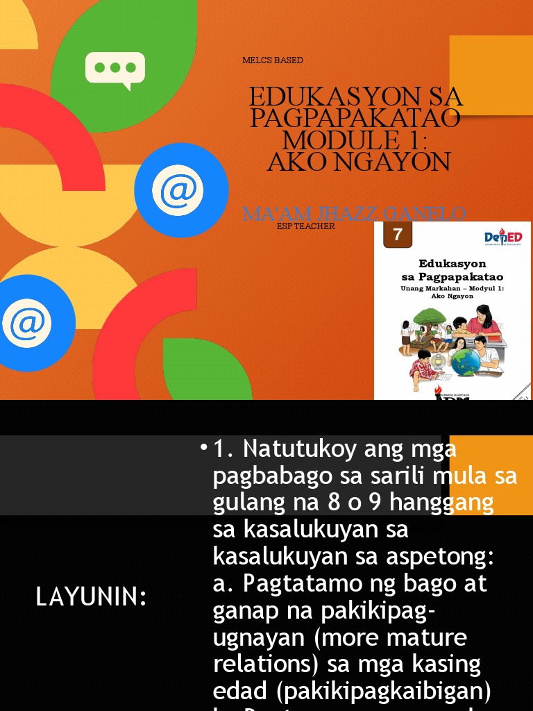 Esp 7 Week 1 Module 1 Quarter 1 (Other) | PDF