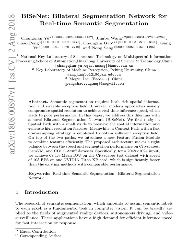 Bise Net | PDF | Image Segmentation | Computing