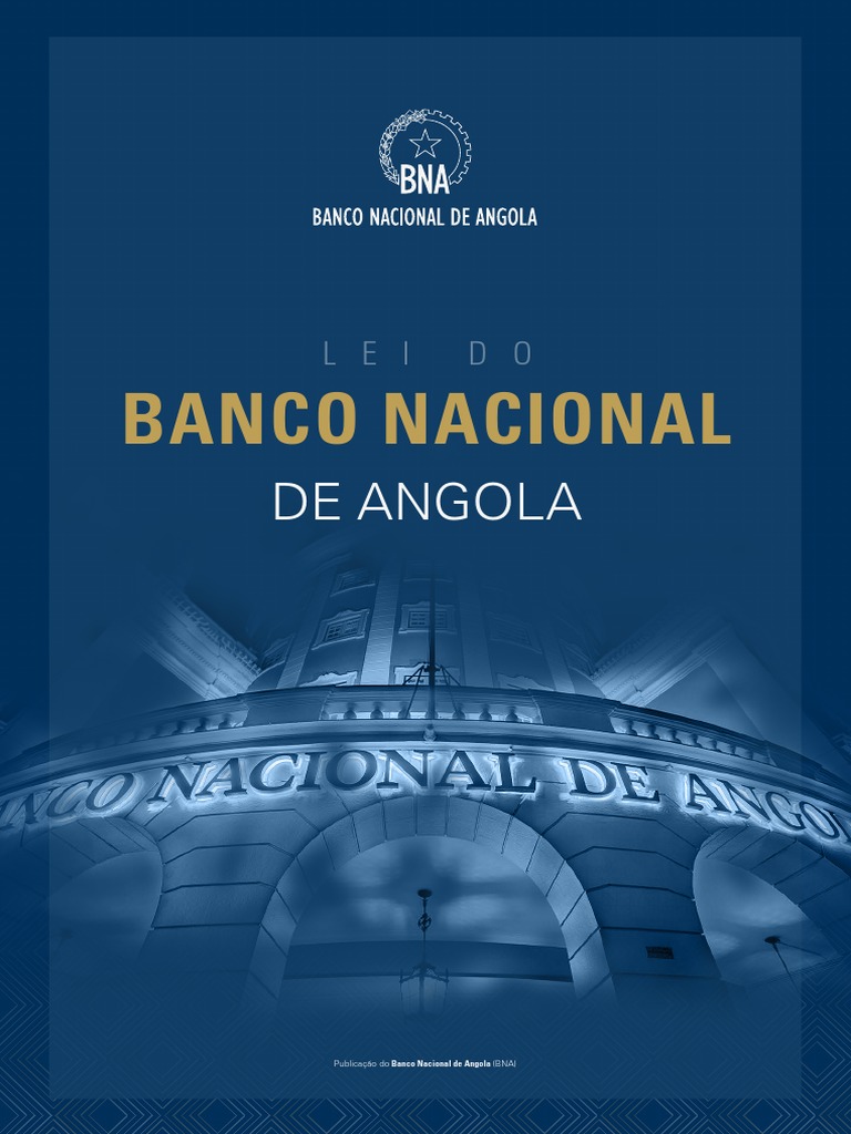 Lei do Banco Nacional de Angola 2021 | PDF | Taxa de câmbio | Moeda