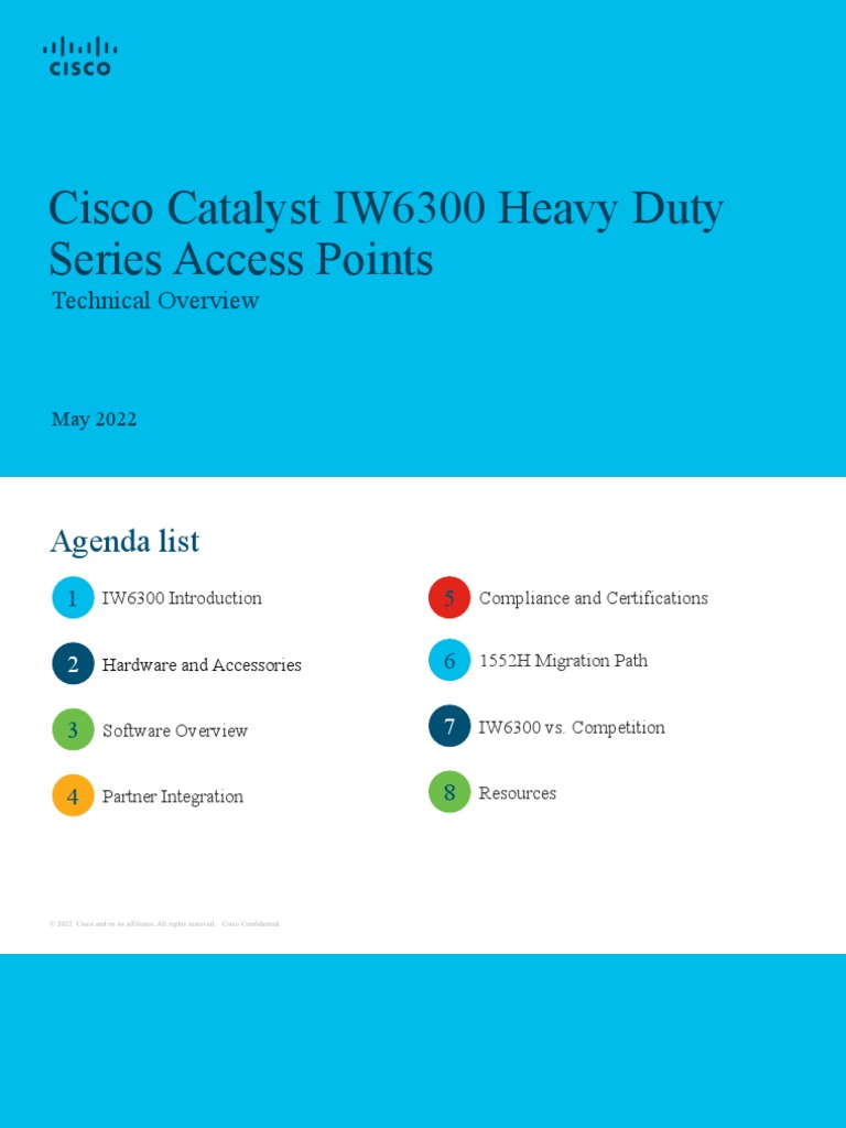 Iw6300 TDM | PDF | Wi Fi | Internet Of Things