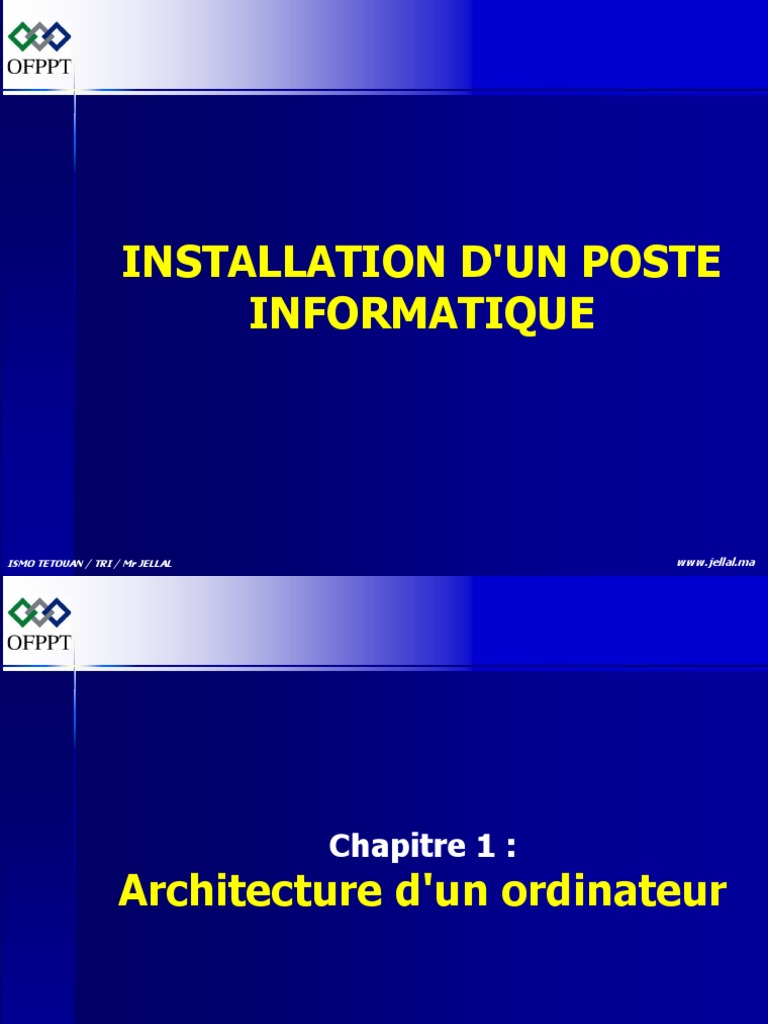 Architecture et Composants PC | PDF | Démarrage d'un ordinateur ...
