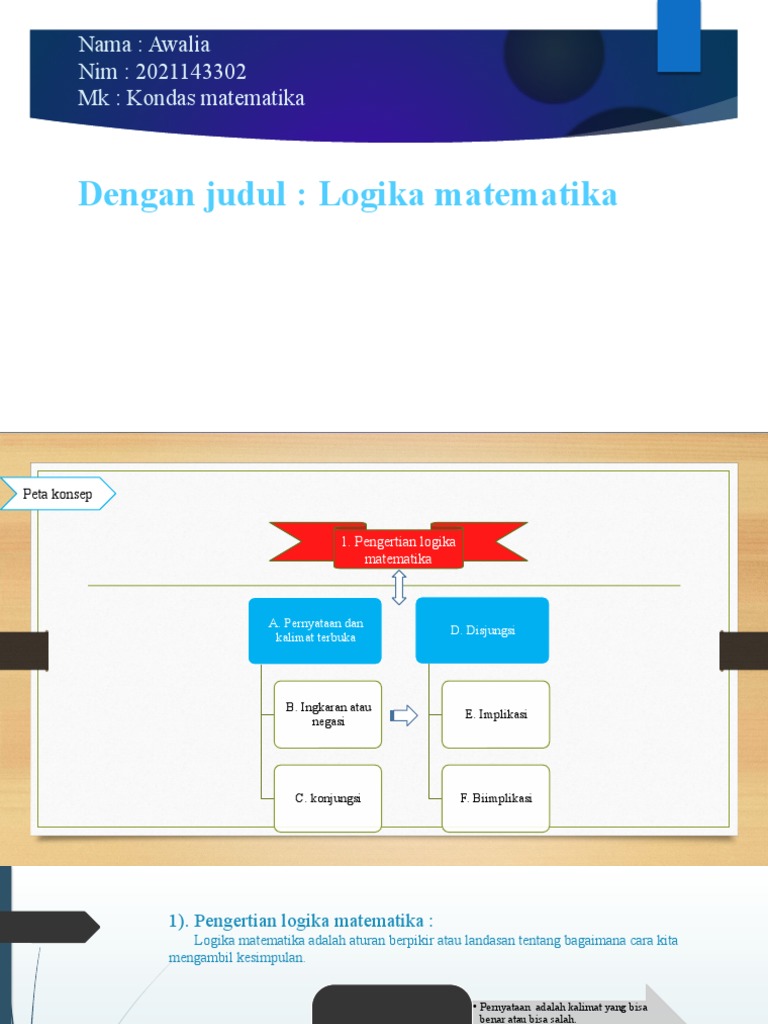 Pengantar Logika Matematika Dasar | PDF