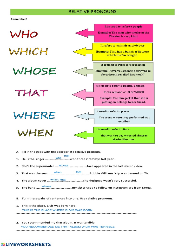Defining Relative Pronouns | Download Free PDF | Linguistics