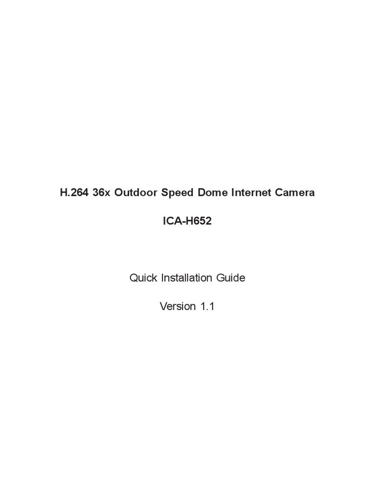 EMQ ICA H652 - v1.1 | PDF | Computer Network | Screw