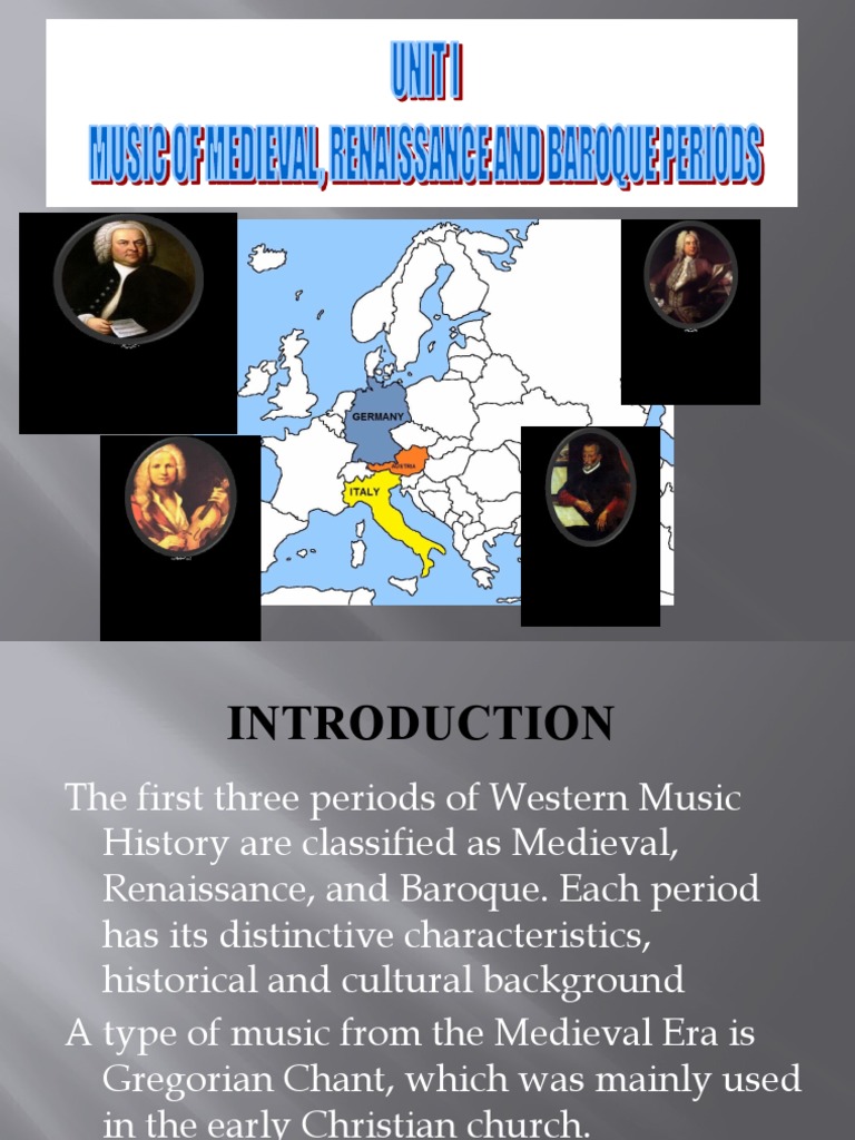 An Introduction to Western Music History: Characteristics and Stylistic ...