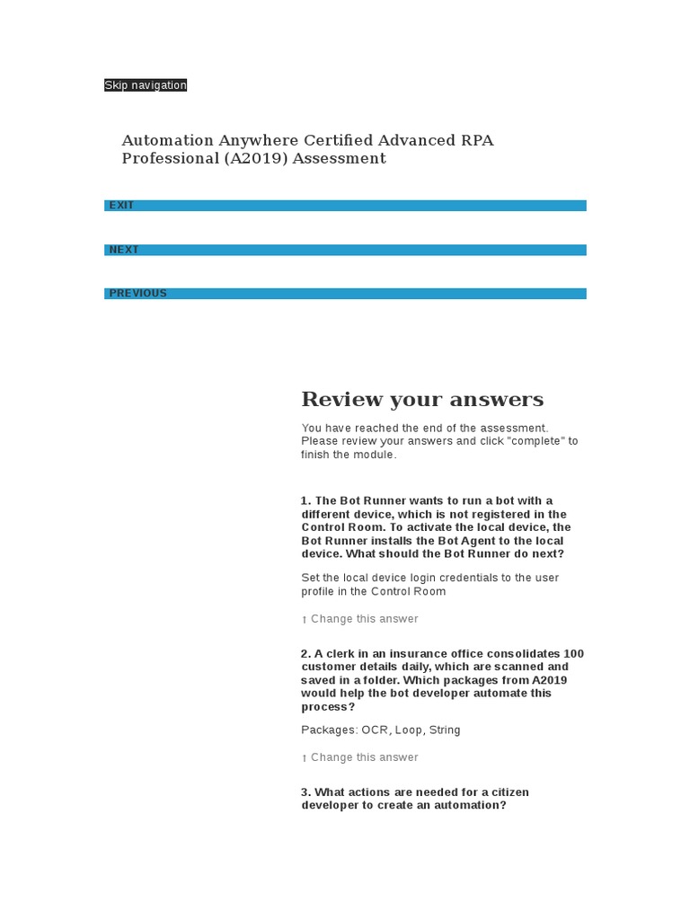 Final Answers A2019 86 | PDF | Microsoft Excel | Databases