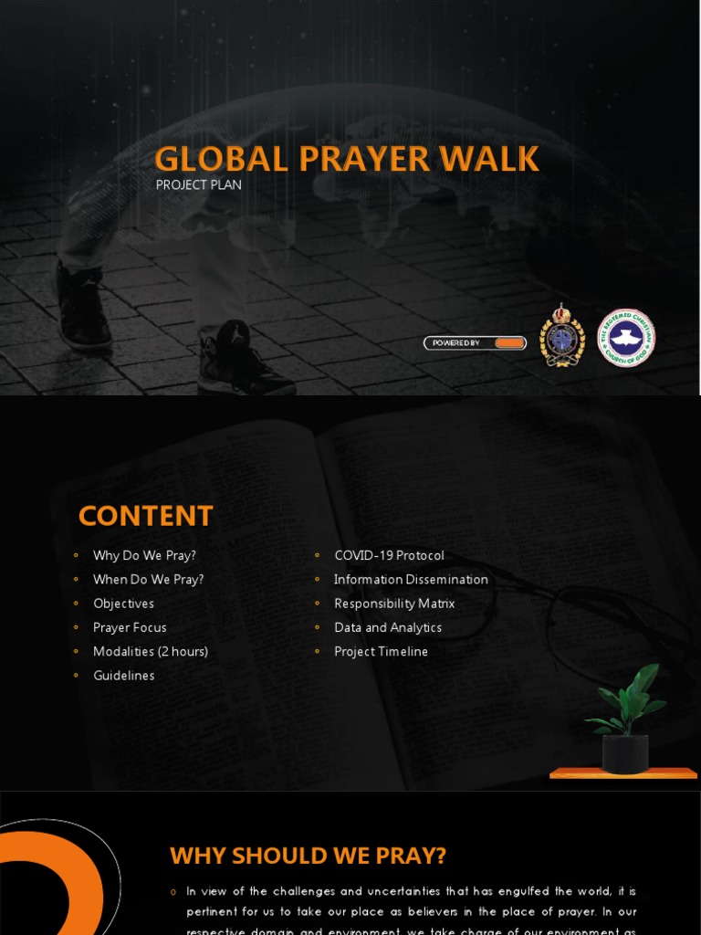 Global Prayer Walk | PDF | Prayer | God In Christianity