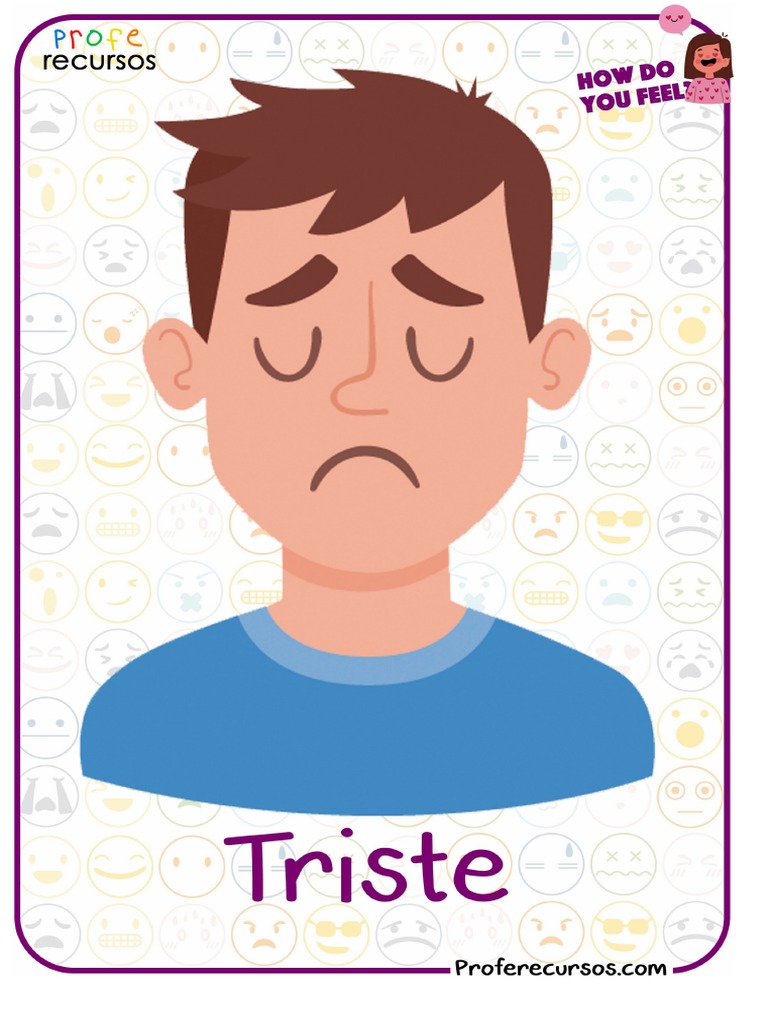 Flashcards Emociones | PDF