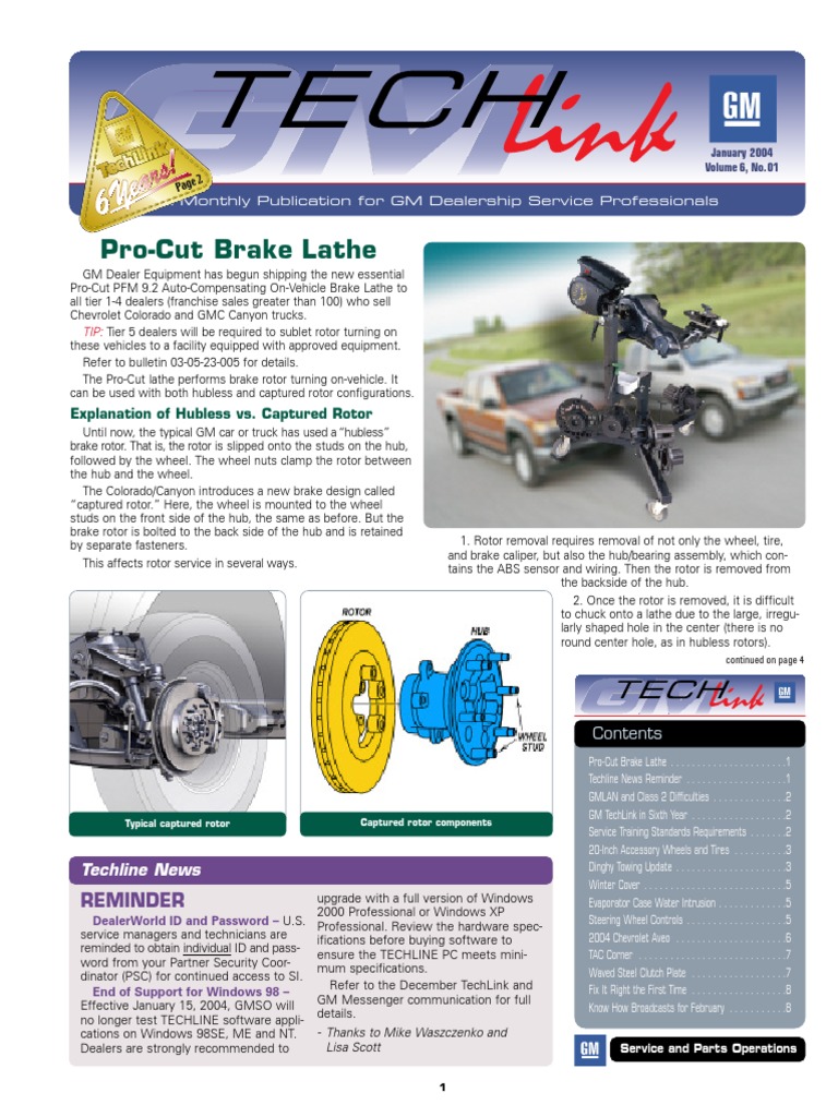TechLink Jan 2004 | Download Free PDF | Mechanical Engineering ...