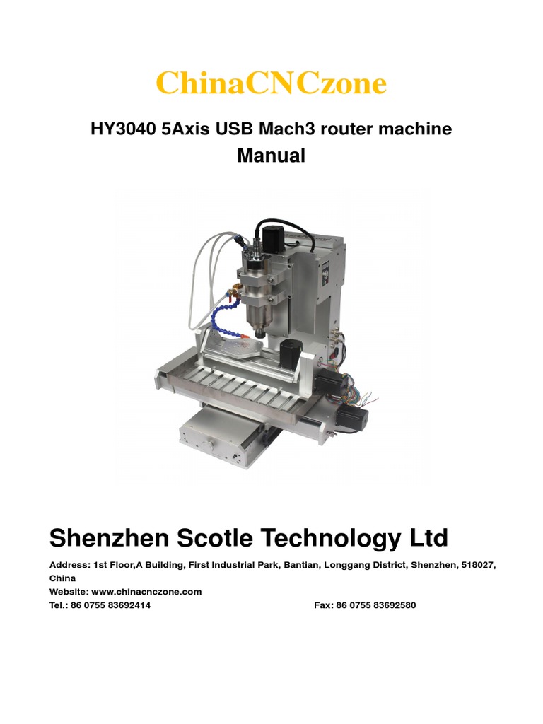 Build CNC 5 Axis | PDF | Software | Calibration