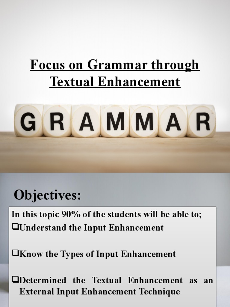 Grammar Focus for L2 Educators | PDF | Second Language Acquisition ...