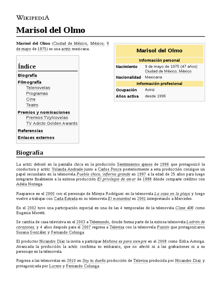 Marisol Del Olmo | PDF