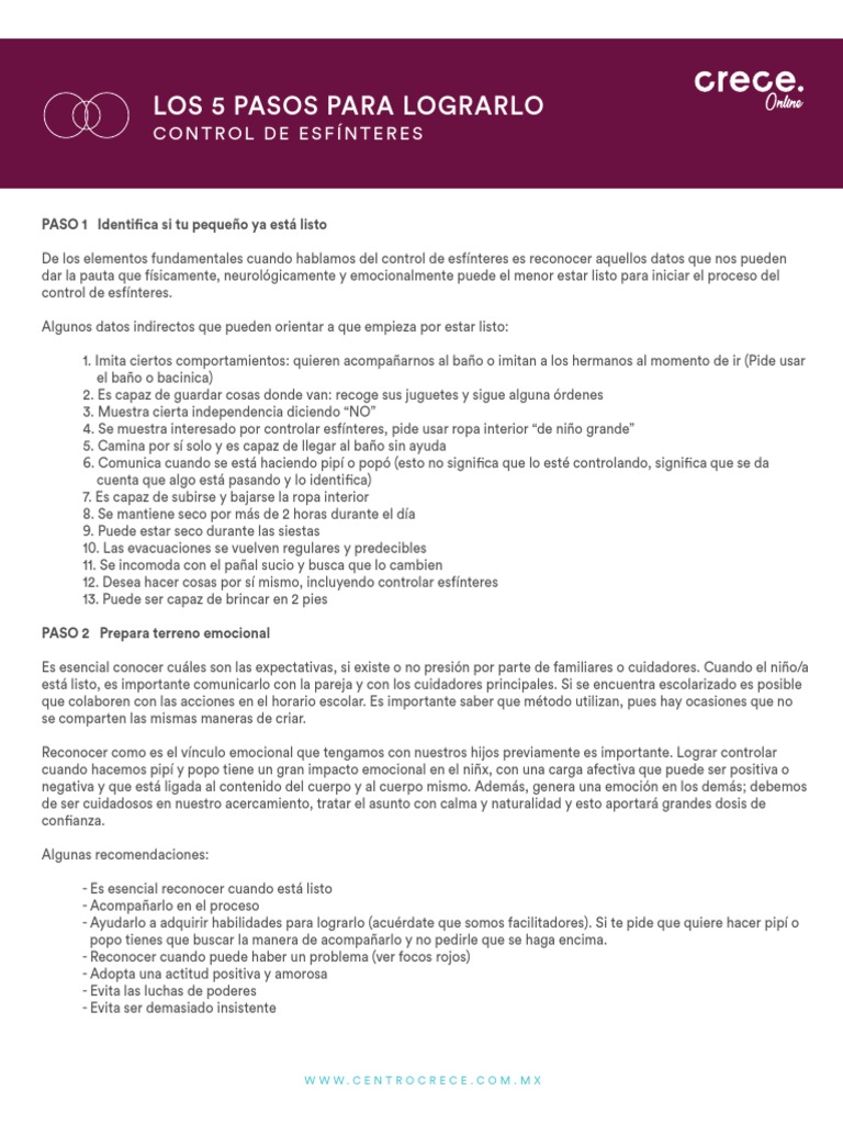 Control de Esfi Nteres - Los 5 Pasos para Lograrlo | PDF | Las ...
