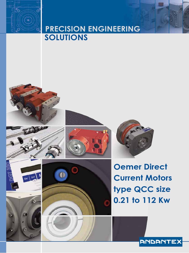 Oemer DC Motors Specifications Guide | PDF | Physical Quantities ...