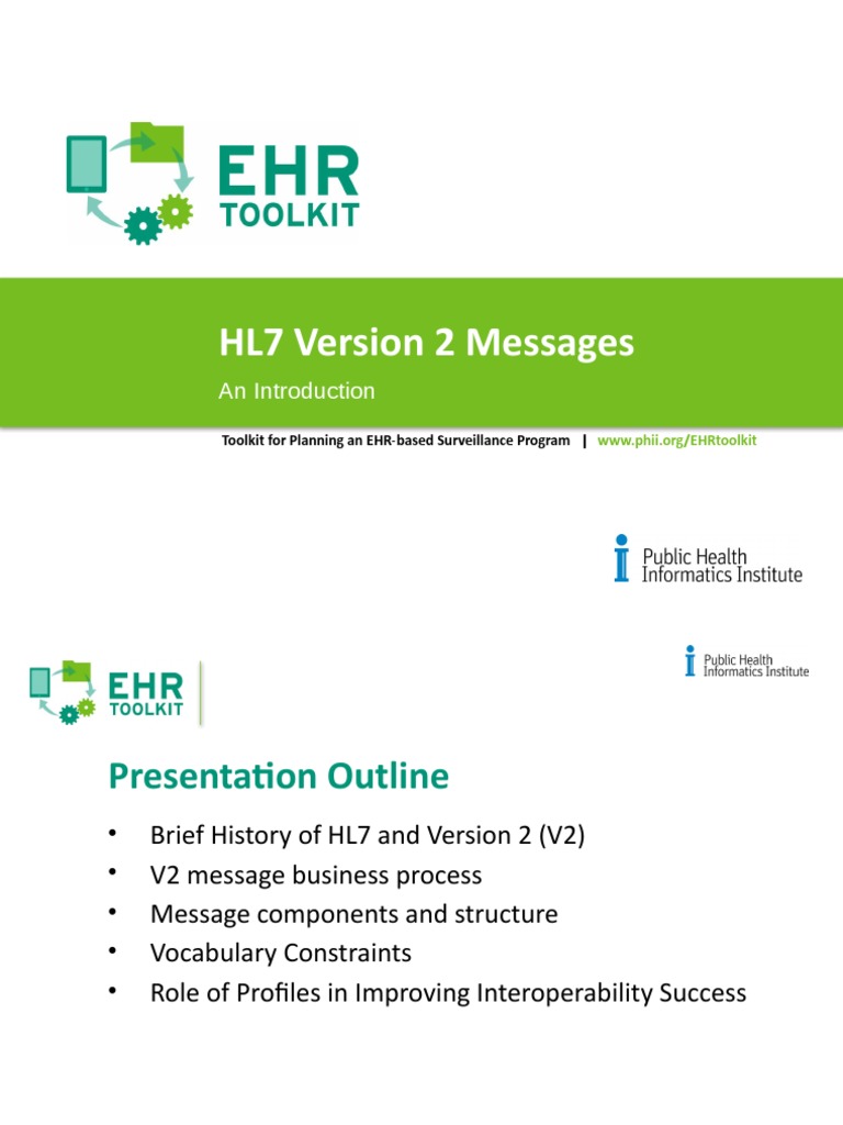 HL7 V2 Standards Overview | PDF | Computing | Information Age