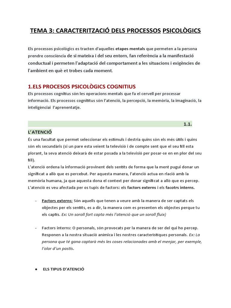 Resumenes t.3 Psico | PDF