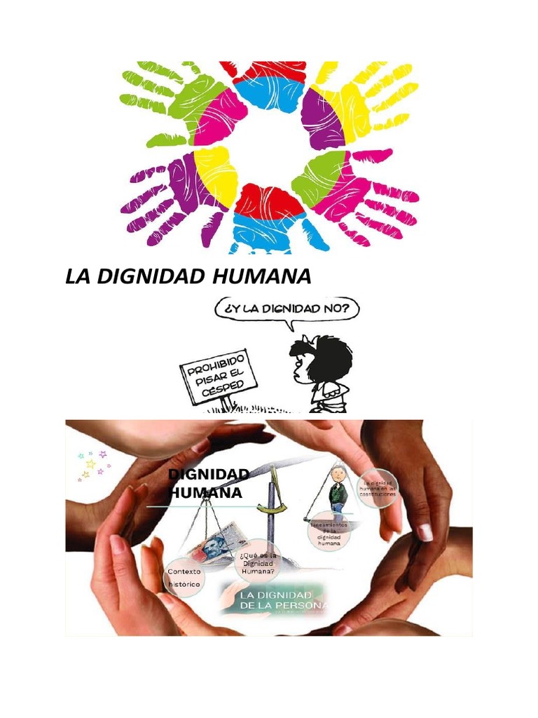 La dignidad humana como fundamento de los derechos humanos | PDF ...