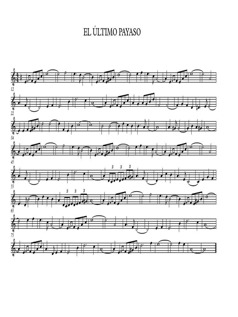 El Ultimo Payaso PDF | PDF