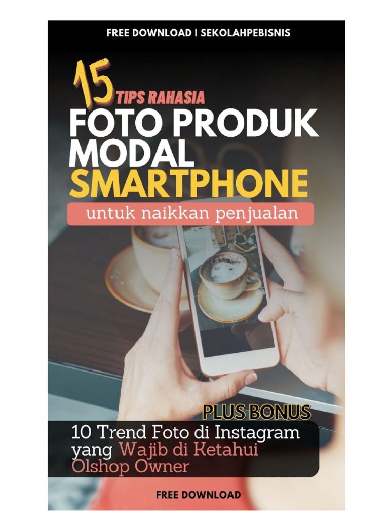 15 Tips Foto Produk untuk Olshop | PDF | Karier & Perkembangan