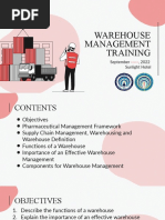 Good Warehousing Practices (GWP) | PDF | Warehouse | Goods