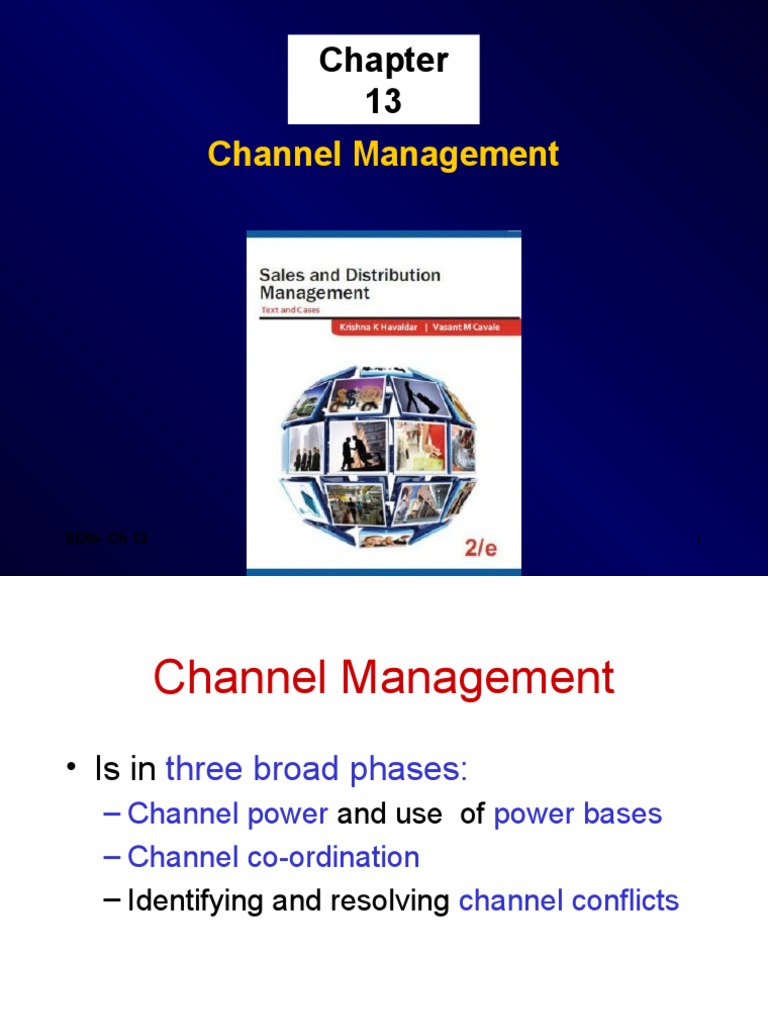 Neeta Module Copy 4channel Management | PDF | Power (Social And Political) | Sales
