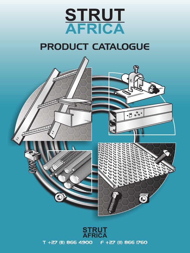 Strut Africa Product Catalogue 2025 | PDF | Screw | Electrical Wiring