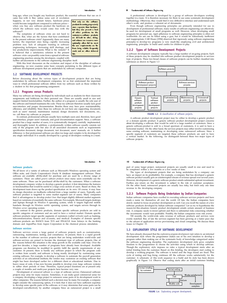 Types of Software Projects | PDF | Software | Software Engineering