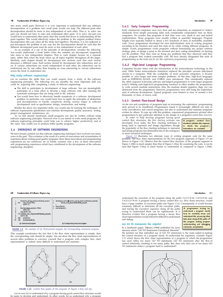 Emergence of Software Enginnering | Download Free PDF | Computer Programming | Programming