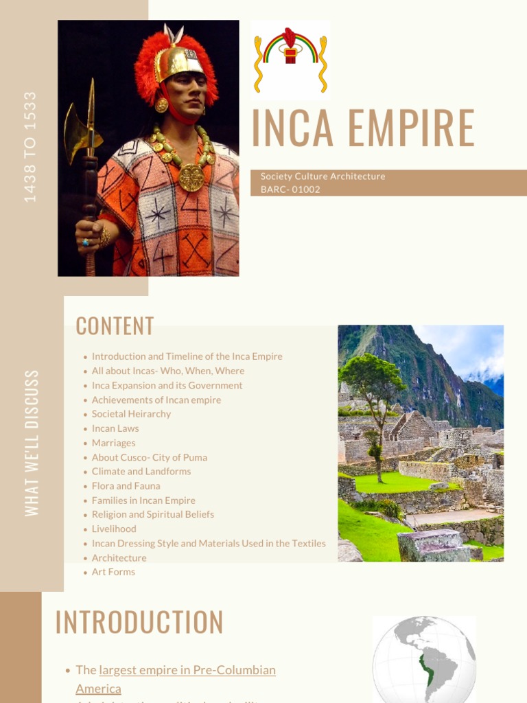 PPT INCA EMPIRE (1) | PDF | Inca Empire | Deities