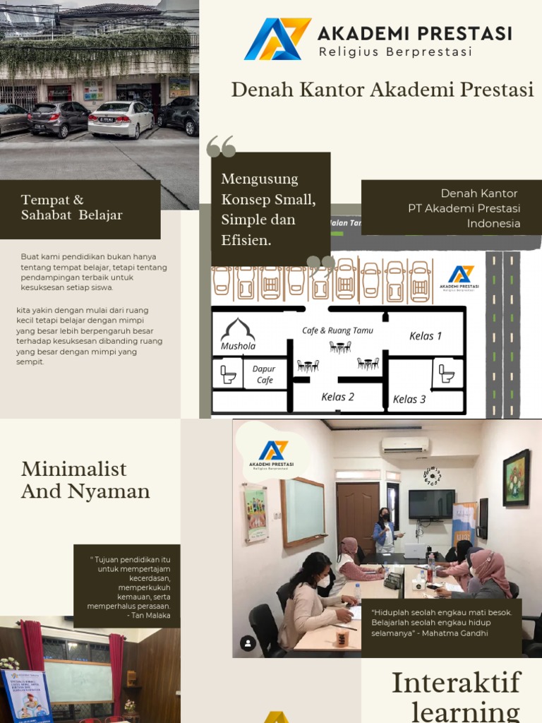 Denah Kantor Akademi Prestasi | PDF